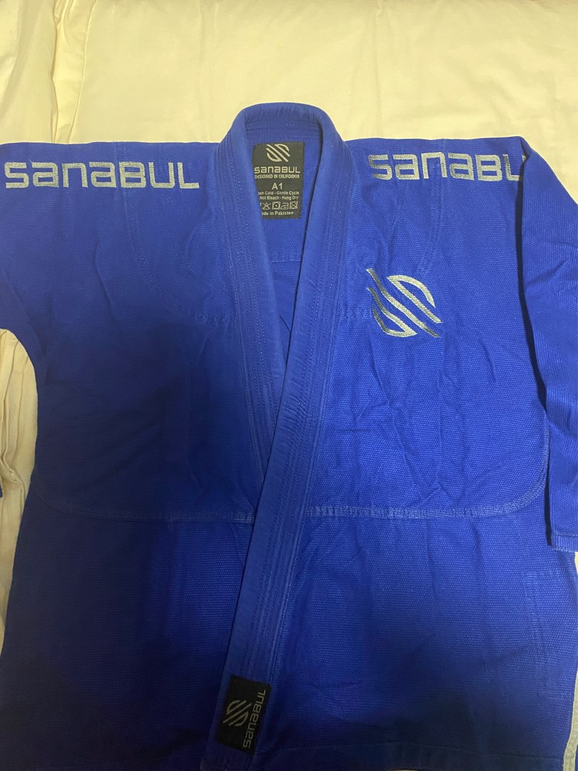 SANABUL BJJ gi Blue A1, Sports Equipment, Other Sports Equipment and ...