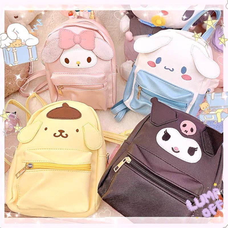 Sanrio Characters Dual Purpose Small Backpack, Women's Fashion, Bags ...