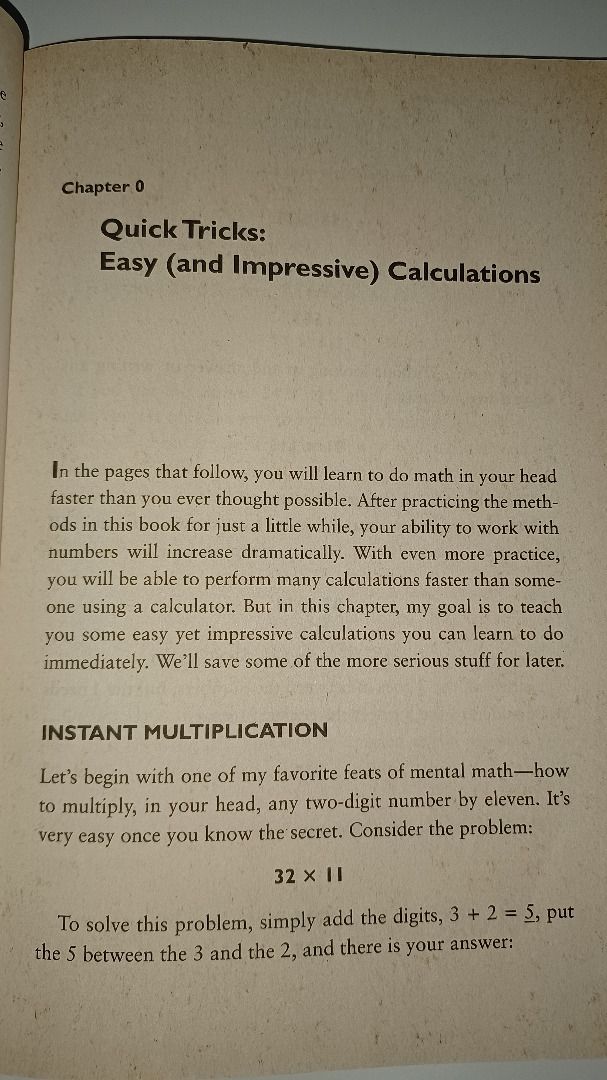 Secrets of Mental Math by Arthur Benjamin and Michael Shermer ...