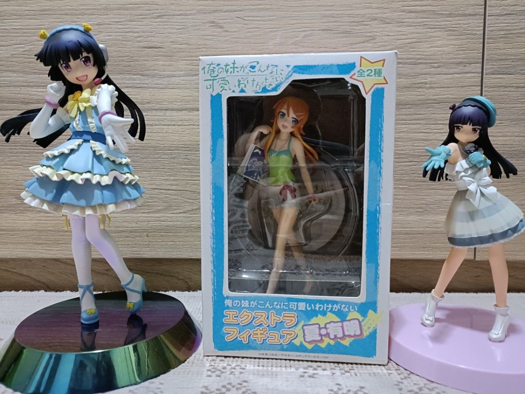 SEGA Oreimo Ruri Goko Nexus + Irony jacket / Kirino Kousaka figure ...