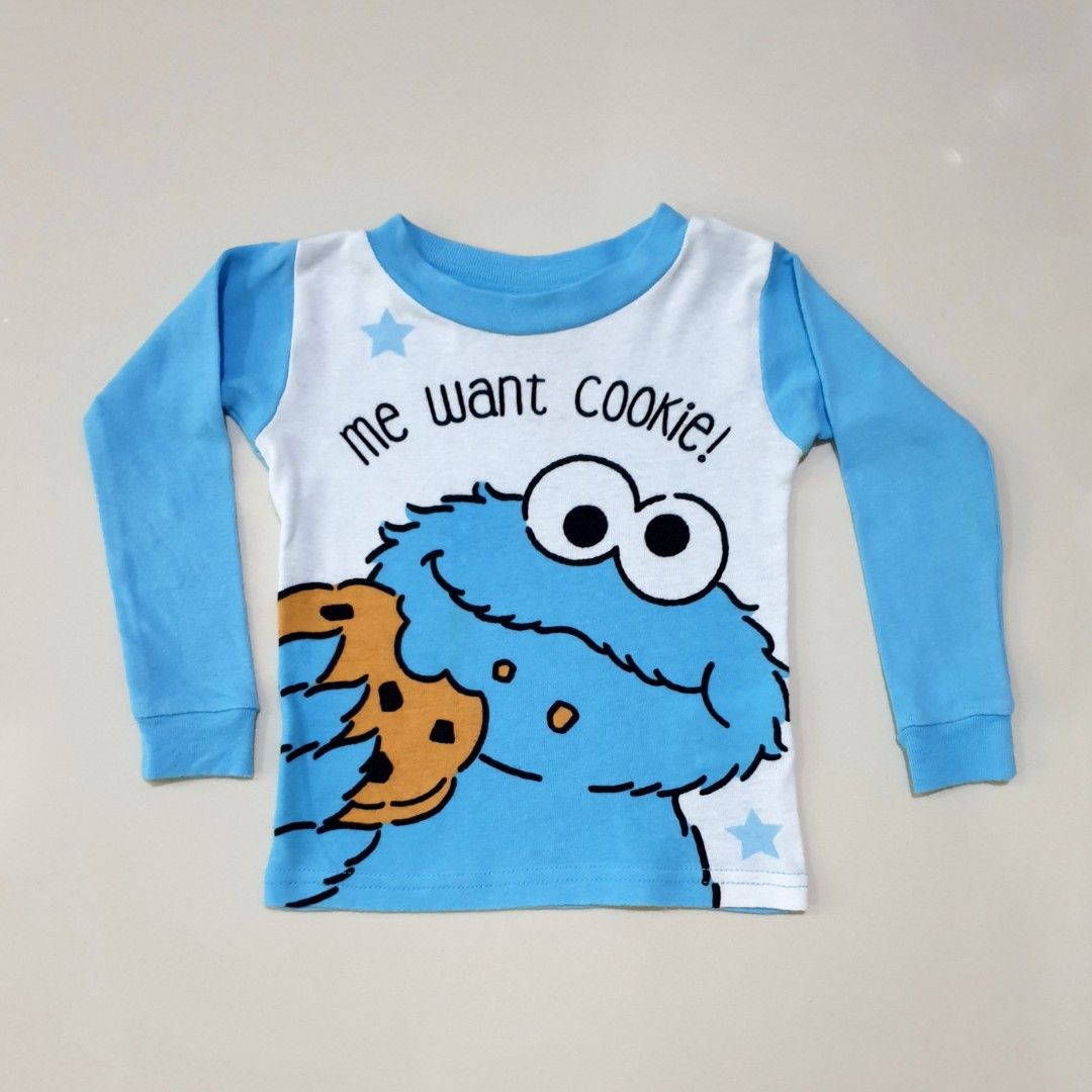 Sesame Street Snug-fit Shirt, Babies & Kids, Babies & Kids Fashion on ...