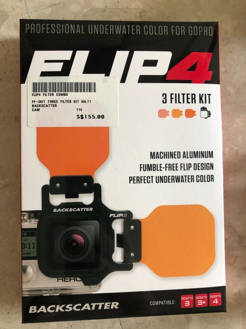 Set of Underwater Filter for GoPro Hero - Backscatter, Photography ...