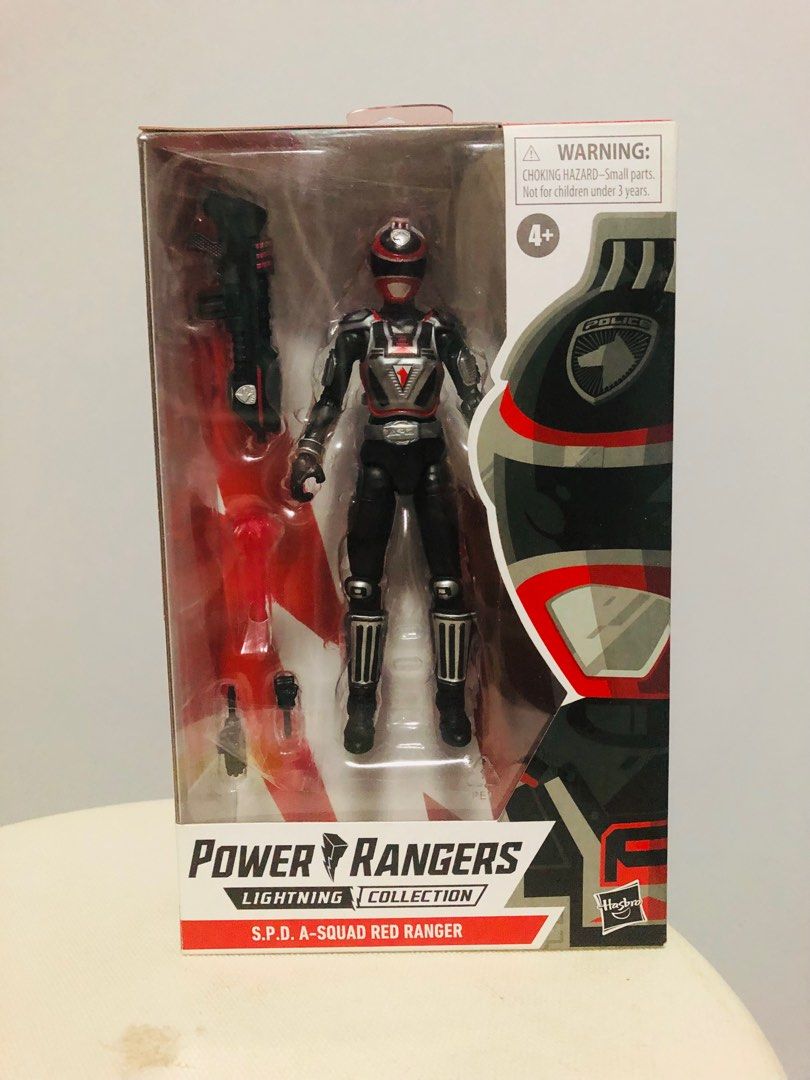 (SET) SPD A-Squad Lightning Collection Power Rangers, Hobbies & Toys ...