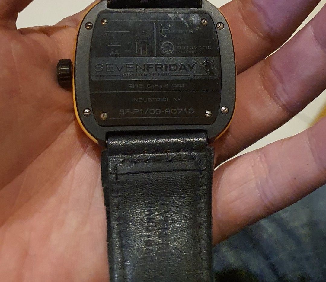 Seven Friday Watch Automatic, Fesyen Pria, Jam Tangan di Carousell