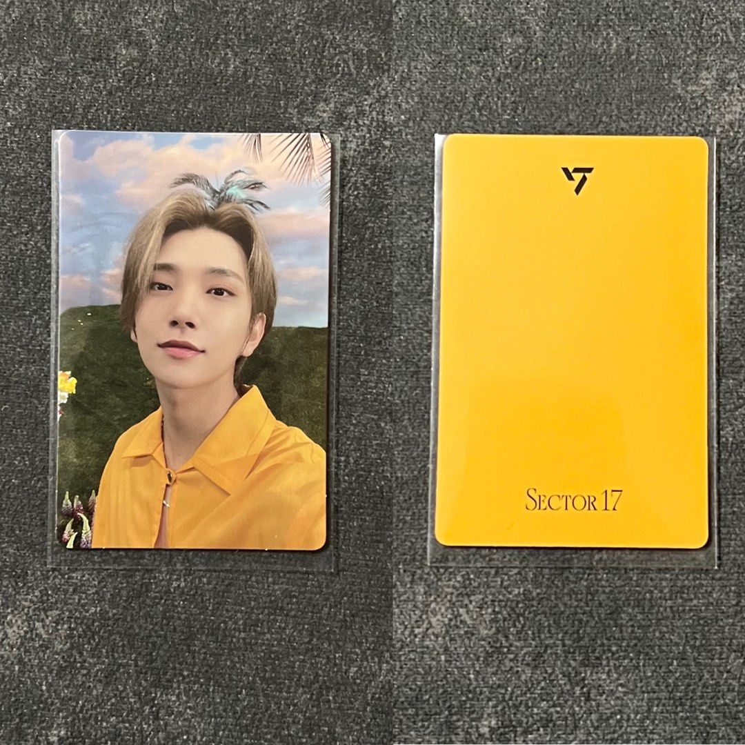 SEVENTEEN / SVT Joshua Sector 17 Album Random Photocard, Hobbies & Toys ...