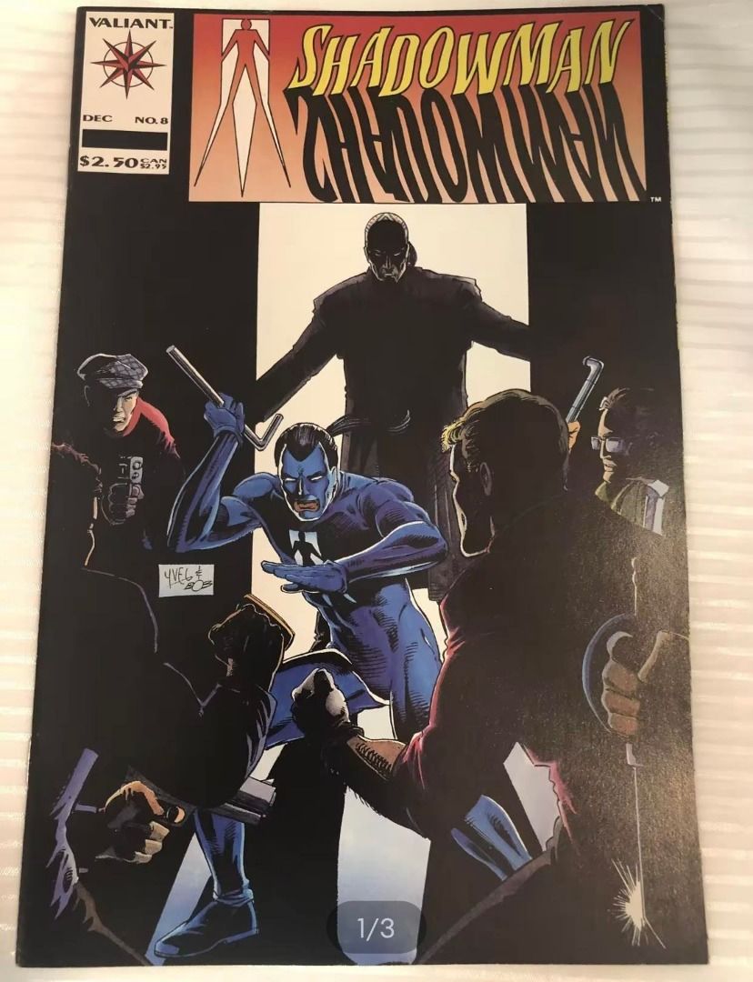 Shadowman 8 By Valiant Publisher Comic book Printed 1992 Original Comic ...