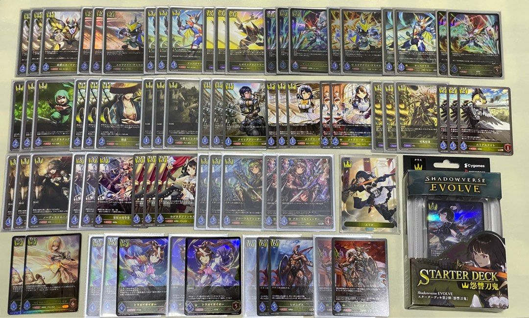 Shadowverse Evolve Swordcraft Royal Deck Playset, Hobbies & Toys, Toys & Games on Carousell