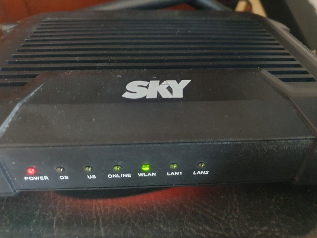 Sky Modem Router Computers And Tech Parts And Accessories Networking On