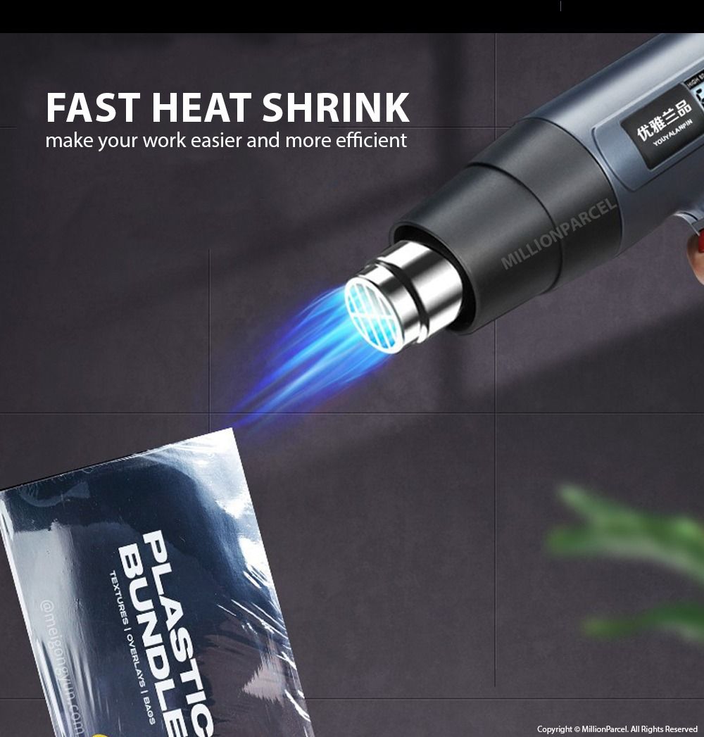 Smart Hot Air Gun | Adjustable Heat Air Machine 2000W, Hobbies & Toys ...