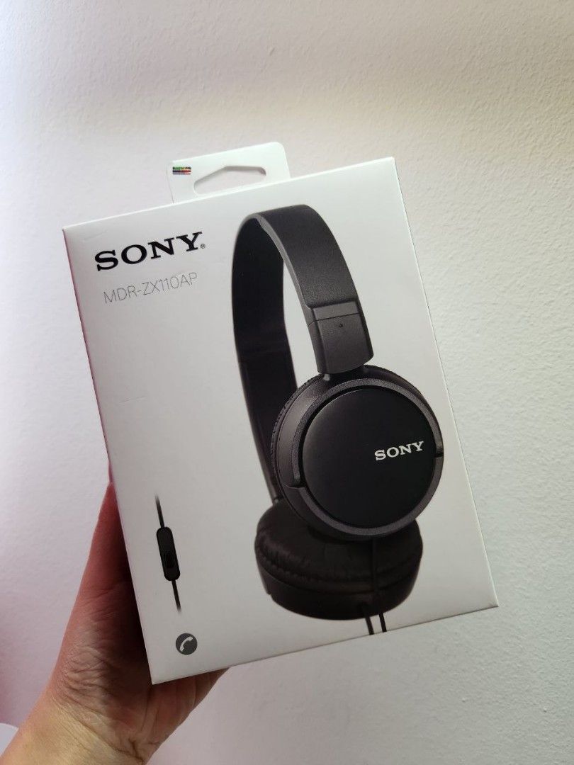 Sony MDR ZX110-AP Headphones, Audio, Headphones & Headsets on Carousell