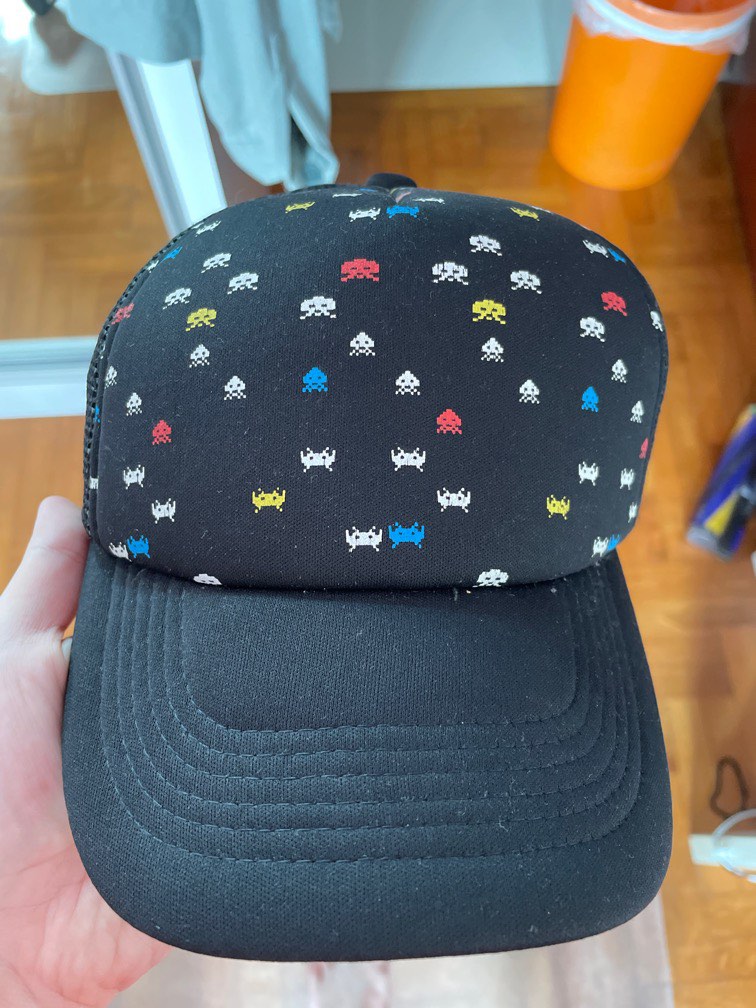 Space Invaders Cap, Men's Fashion, Watches & Accessories, Caps & Hats on Carousell