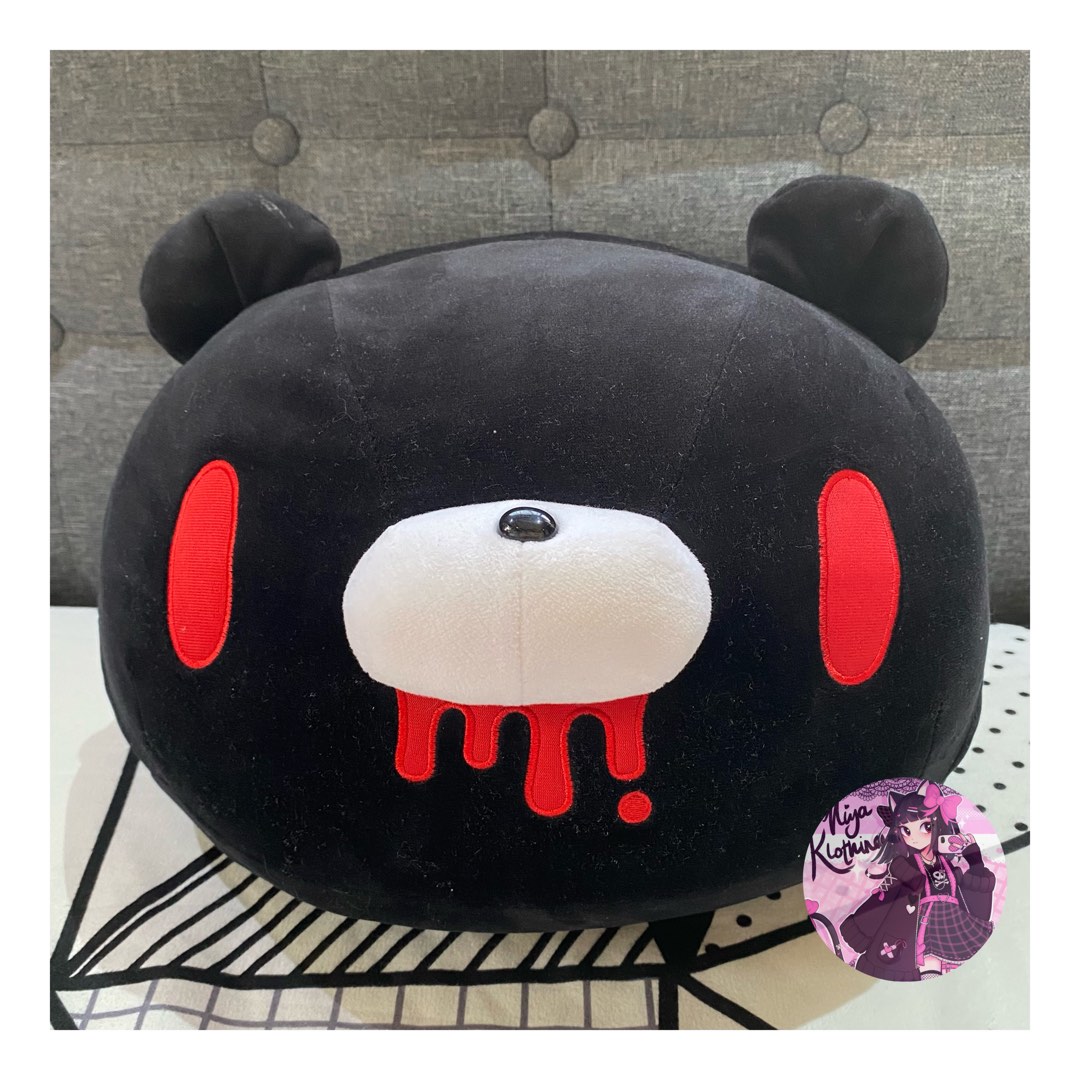 Taito Black Gloomy Bear Mochi Round Pillow Plush, Hobbies & Toys, Toys ...