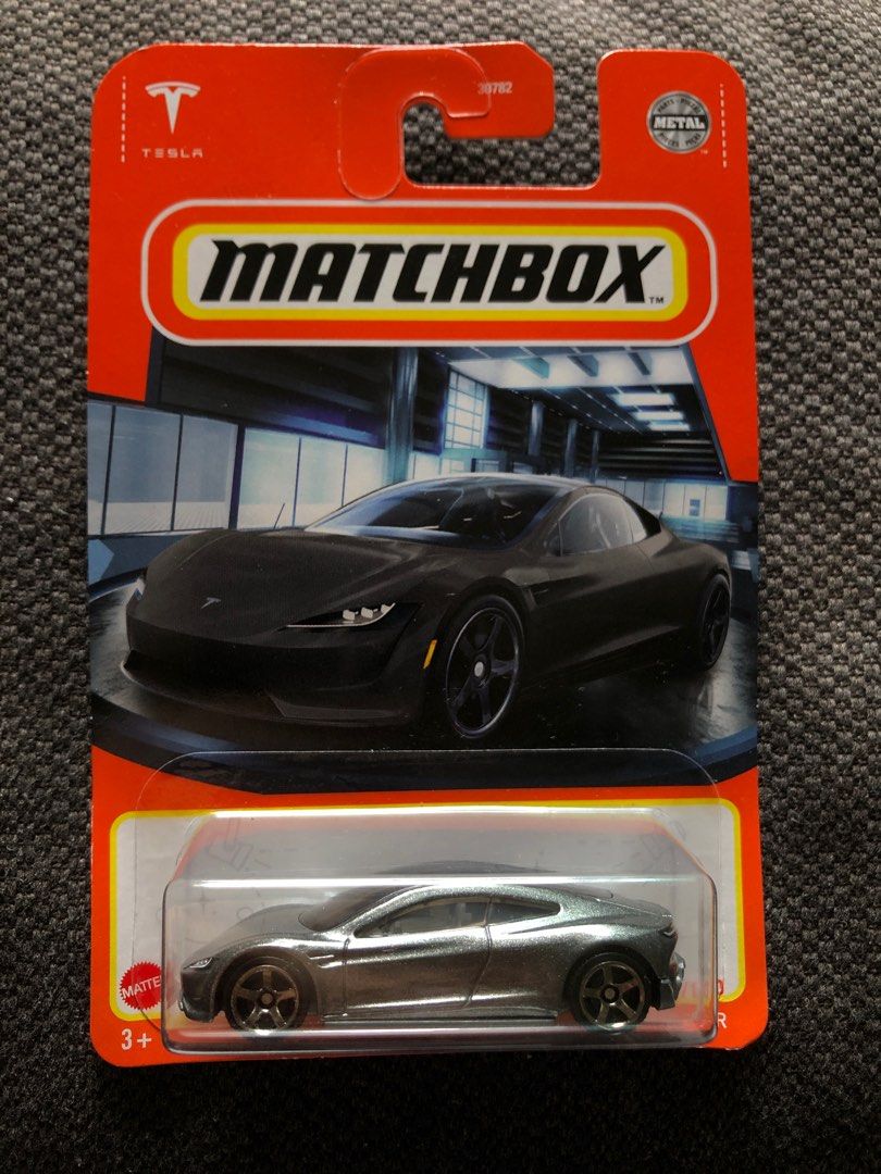 Tesla Roadster Matchbox, Hobbies & Toys, Toys & Games on Carousell