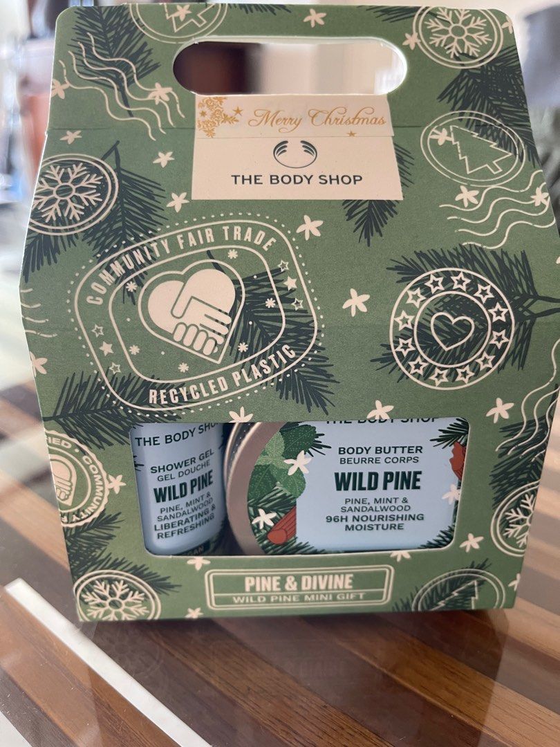 The Body Shop Pine & divine gift set ( UP$26), Beauty & Personal Care ...
