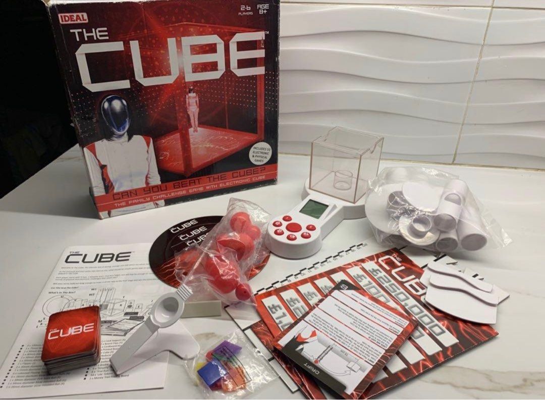 THE CUBE BOARD GAME THE CUBE, Hobbies & Toys, Toys & Games on Carousell