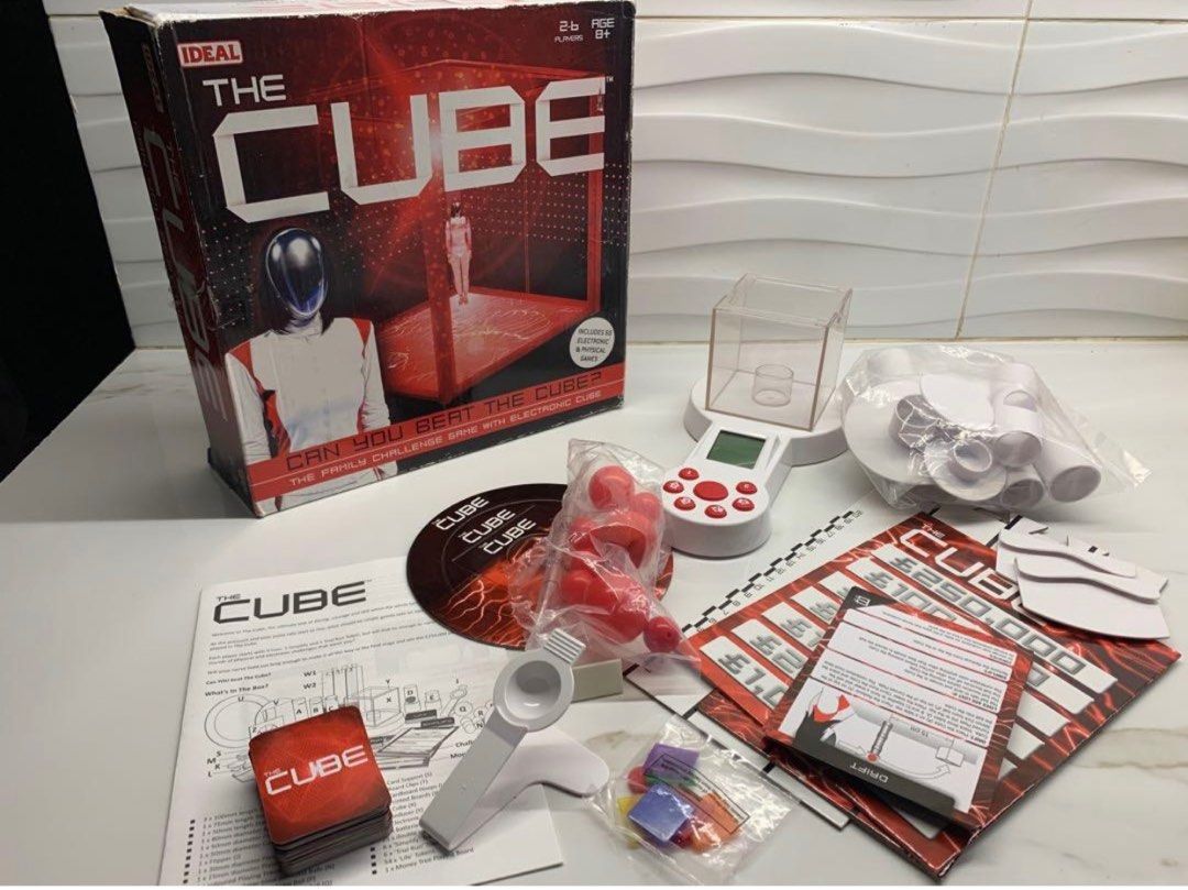THE CUBE BOARD GAME THE CUBE, Hobbies & Toys, Toys & Games on Carousell