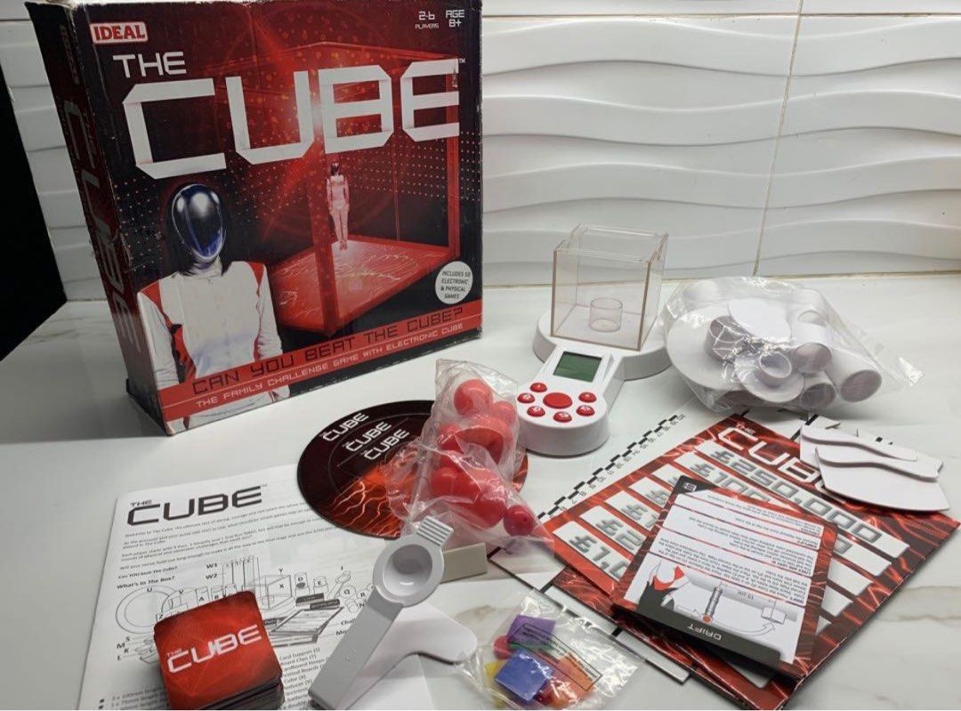 THE CUBE BOARD GAME THE CUBE, Hobbies & Toys, Toys & Games on Carousell