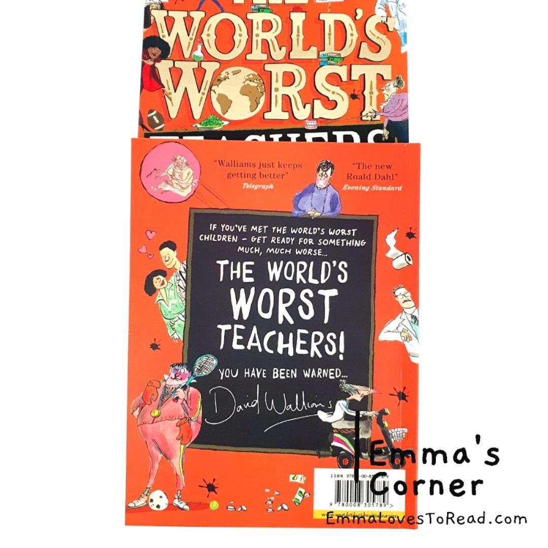 The World's Worst Teachers by David Walliams, Hobbies & Toys, Books ...