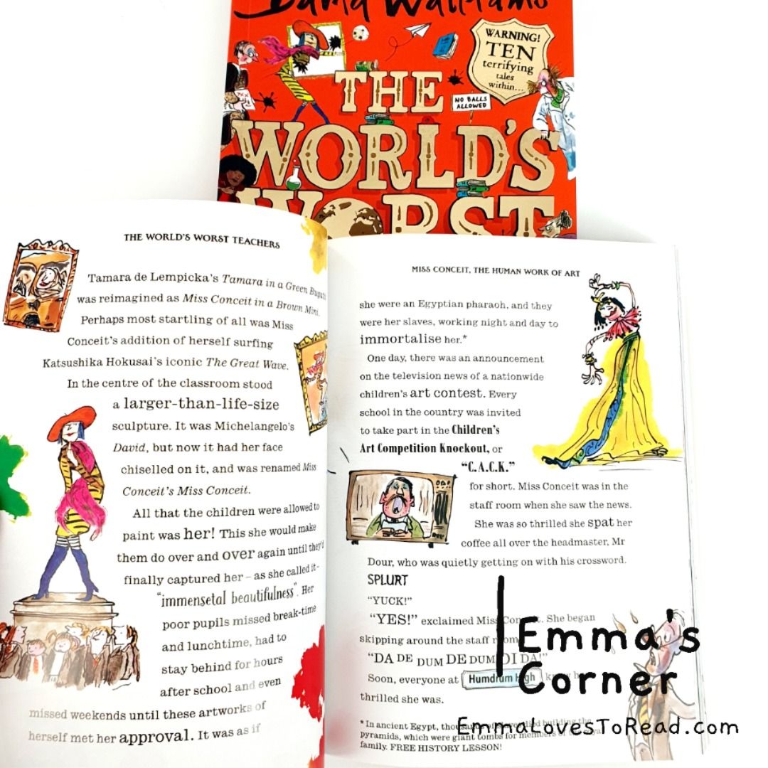 The World's Worst Teachers by David Walliams, Hobbies & Toys, Books ...