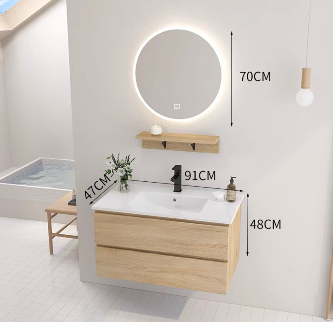 Toilet Vanity Bathroom Vanity, Furniture & Home Living, Bathroom ...