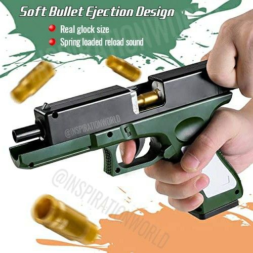 Toy Glock Soft Gun Bullet, Hobbies & Toys, Toys & Games on Carousell