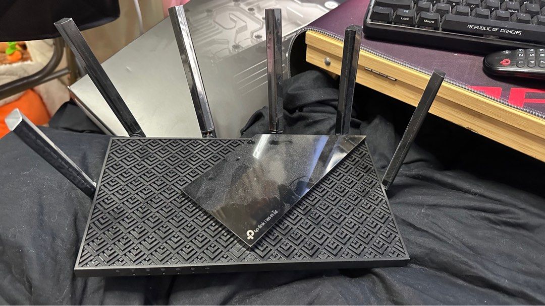Tp-link axe5400 Router Wi-Fi 6E, 電腦＆科技, 電腦周邊及配件, Wifi及上網相關產品 - Carousell