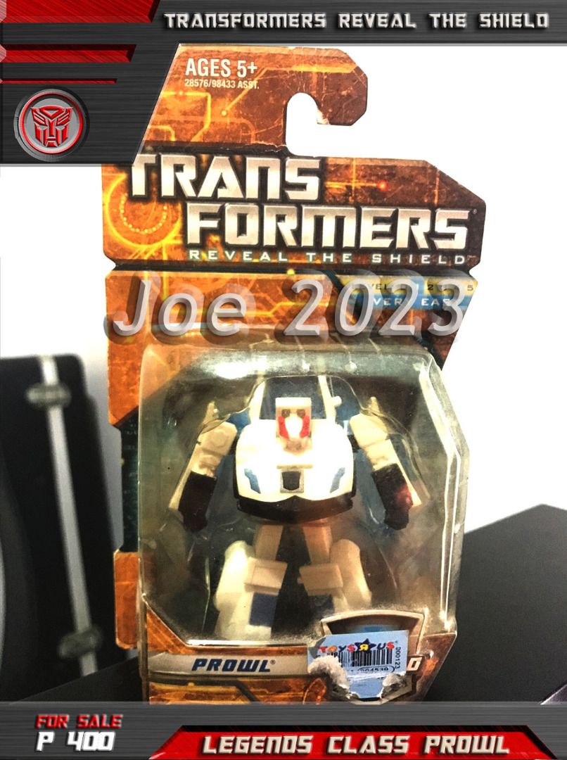 Transformers Reveal The Shield Legends Class Prowl on Carousell