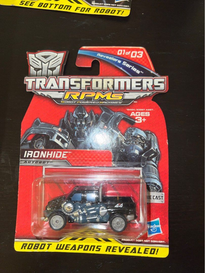Transformers RPM ironhide and highway patrol barricade, Hobbies & Toys ...