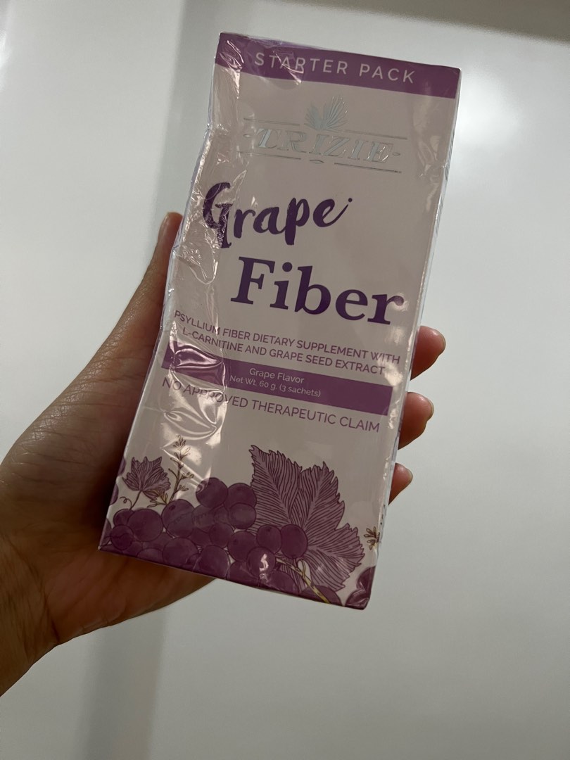 Trizie Grape Fiber, Health & Nutrition, Health Supplements, Health Food ...