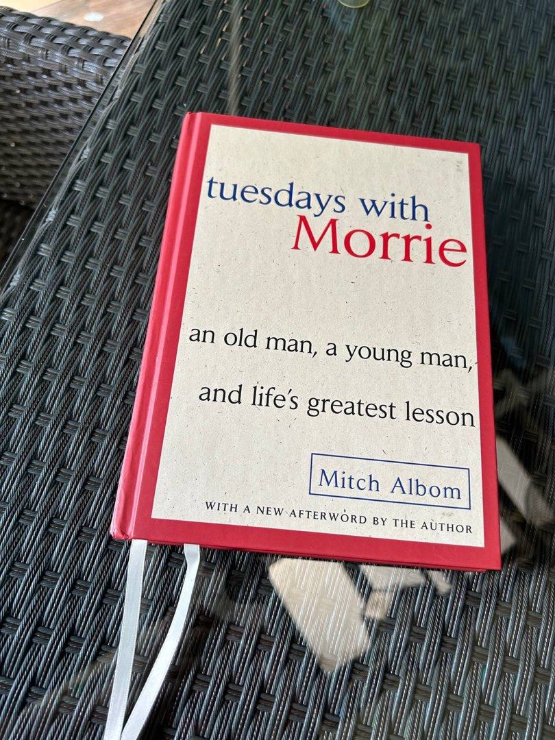 Tuesdays with Morrie by Mitch Albom, Hobbies & Toys, Books & Magazines ...