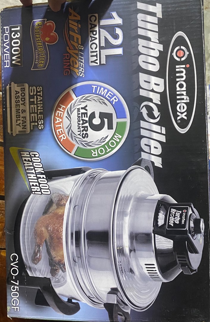 Turbo Broiler, Furniture & Home Living, Kitchenware & Tableware ...