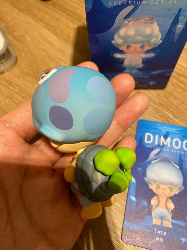 Turtle Dimoo Aquarium Popmart, Hobbies & Toys, Toys & Games on Carousell