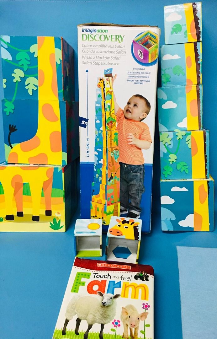 Universe of Imagination Discovery Safari Stacking Cubes (3 feet ...