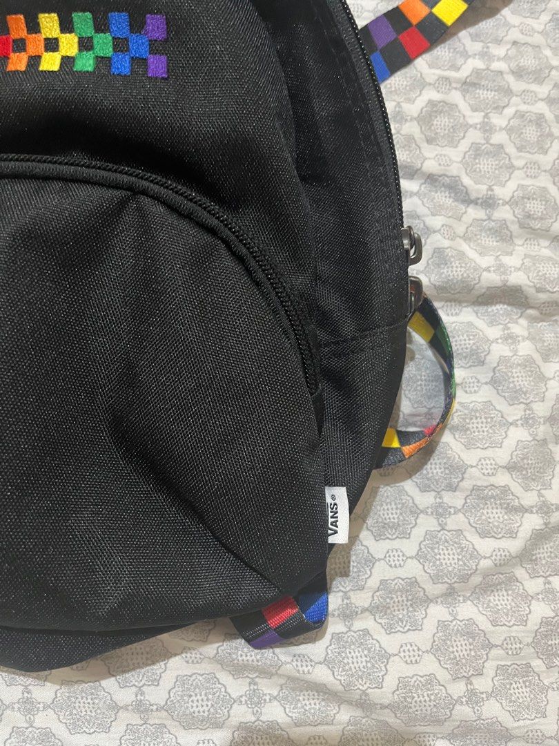 Vans Rainbow Mini Backpack, Women's Fashion, Bags & Wallets, Backpacks ...