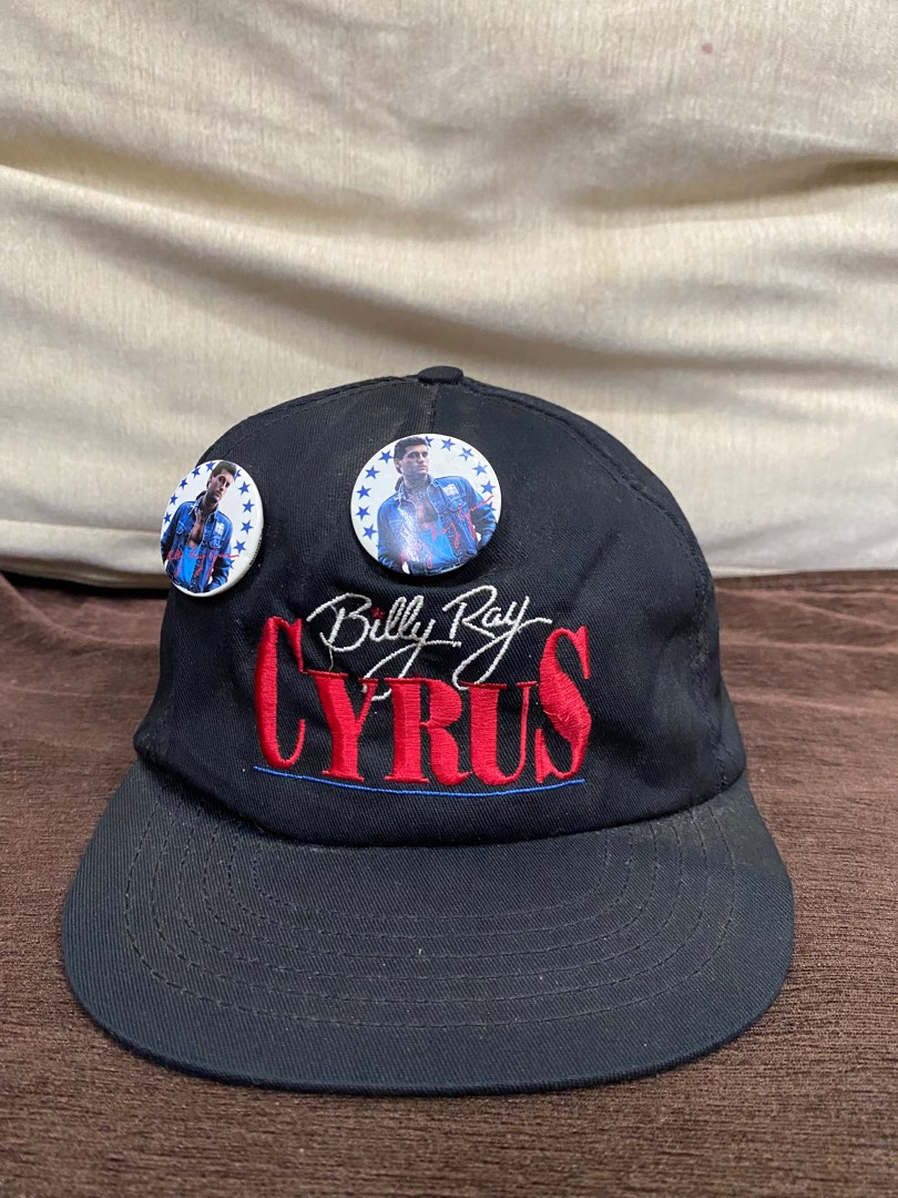 Vintage Billy Ray Cyrus Cap, Men's Fashion, Watches & Accessories, Cap ...