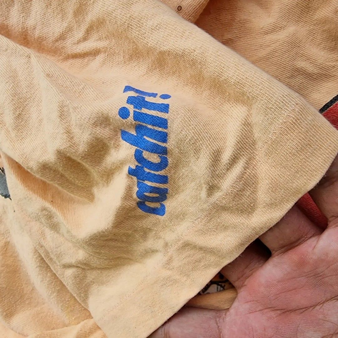 Vintage Catchit [Single Stitch all the way], Men's Fashion, Tops & Sets ...