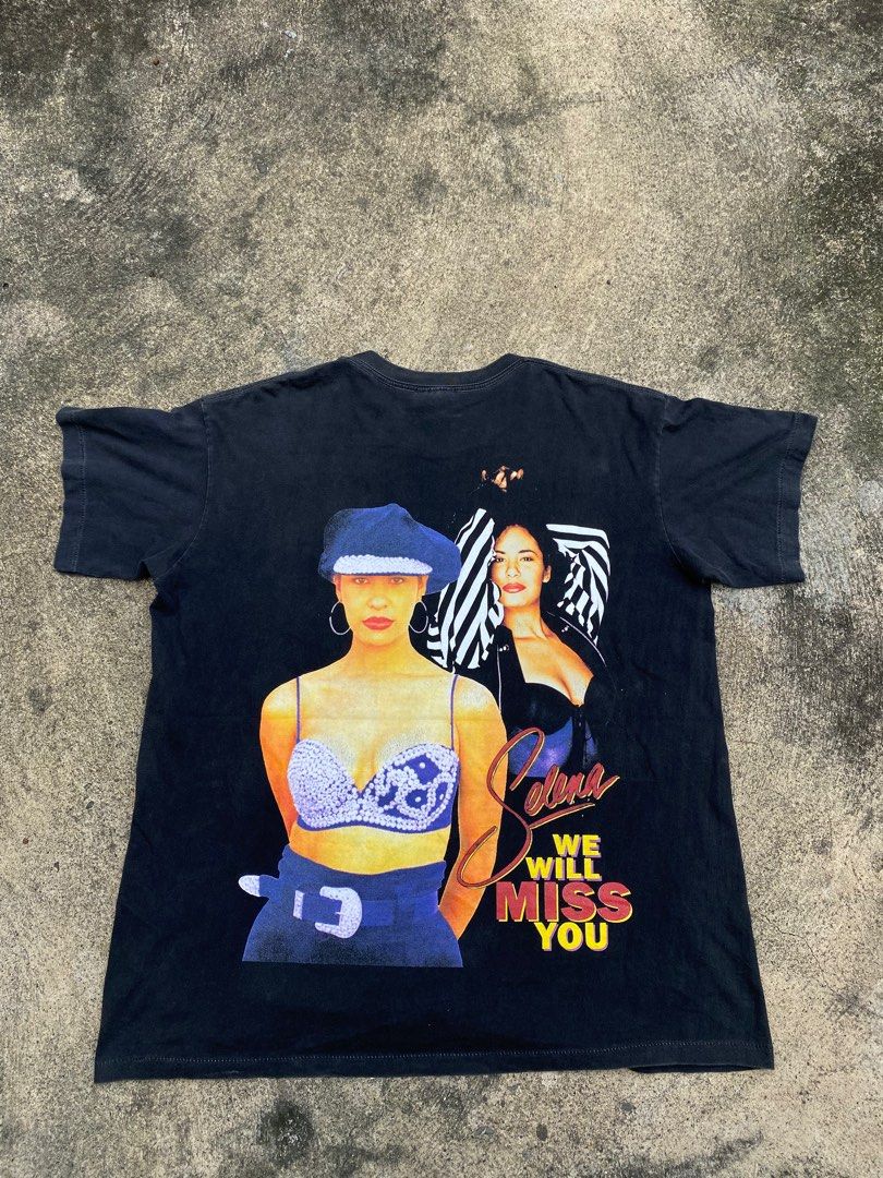 Vintage selena rap tee, Men's Fashion, Tops & Sets, Tshirts & Polo ...