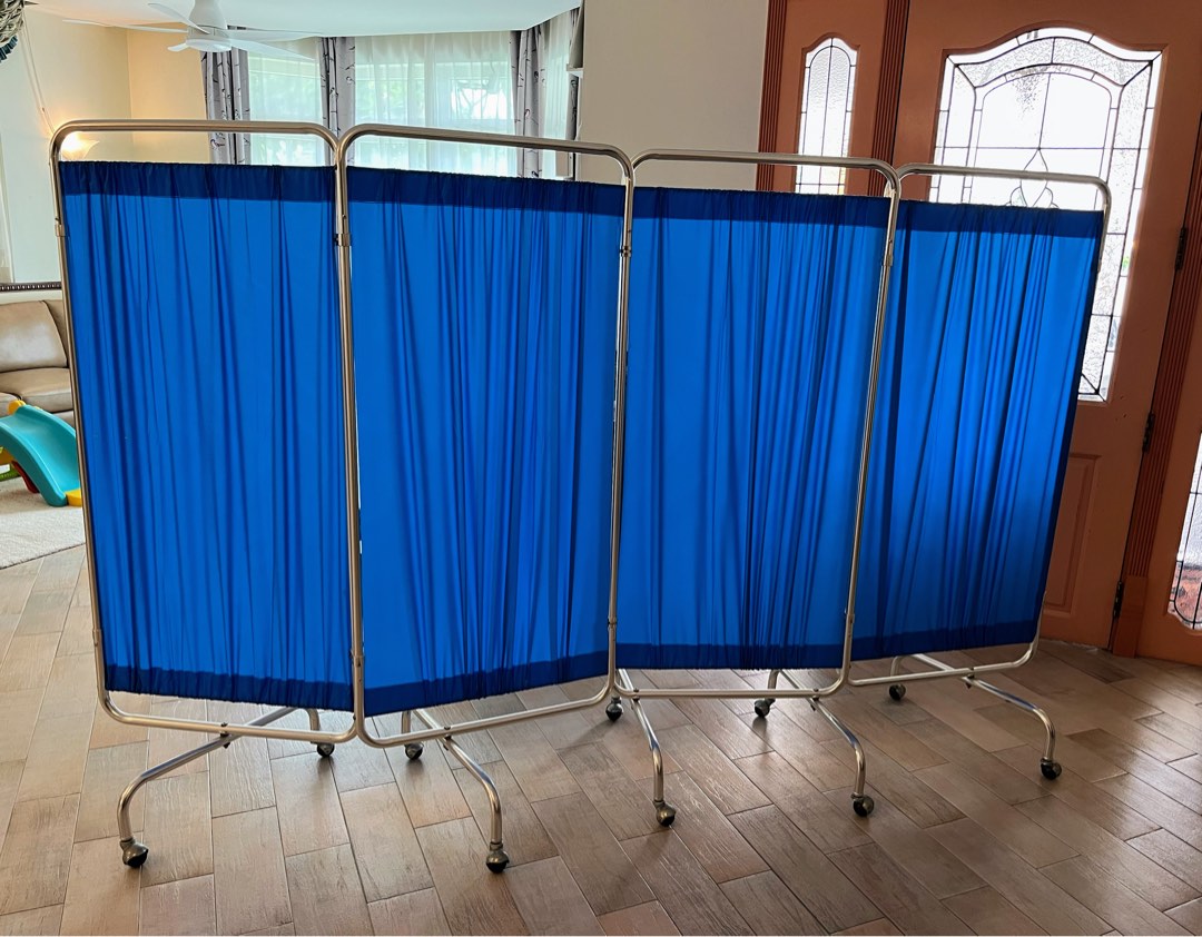 Portable Ward Privacy Screen, Health & Nutrition, Medical Supplies ...