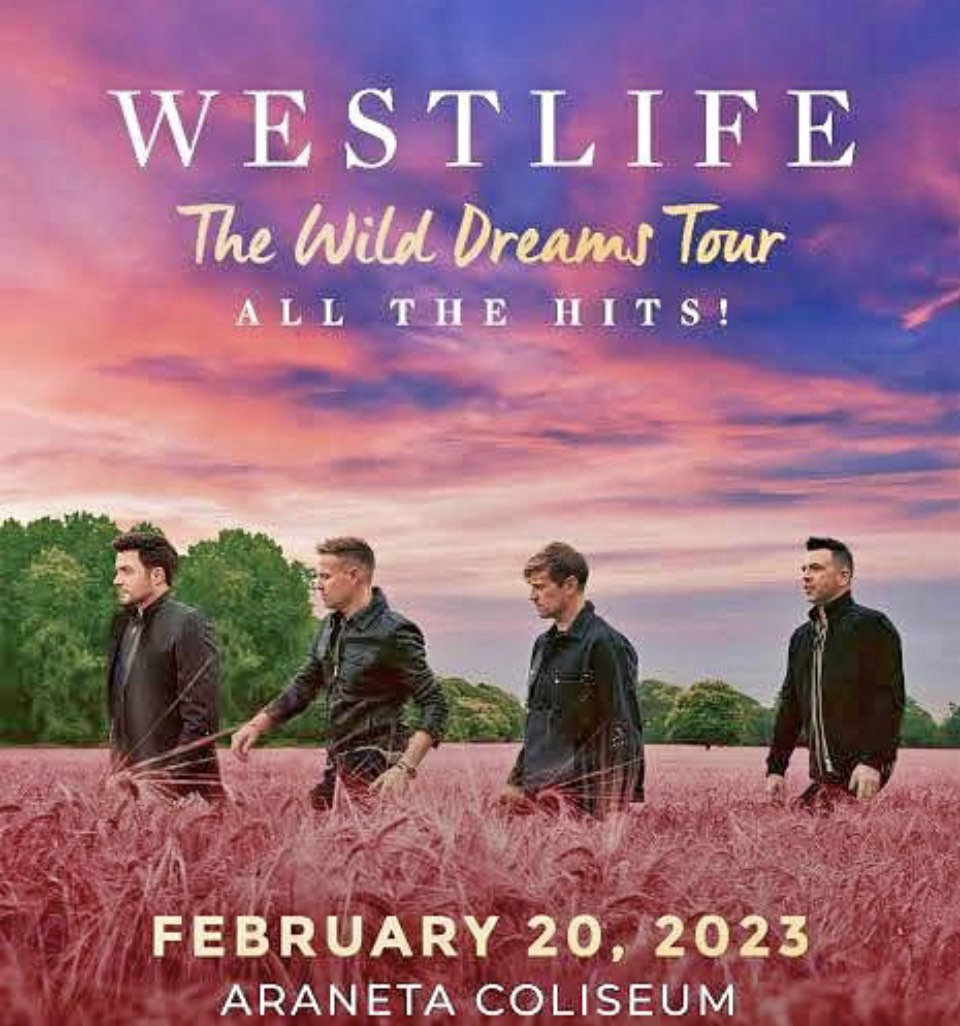 Westlife The Wild Dreams Tour, Tickets & Vouchers, Event Tickets on ...