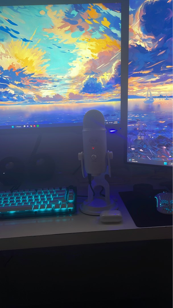 White Blue Yeti X, Audio, Microphones on Carousell