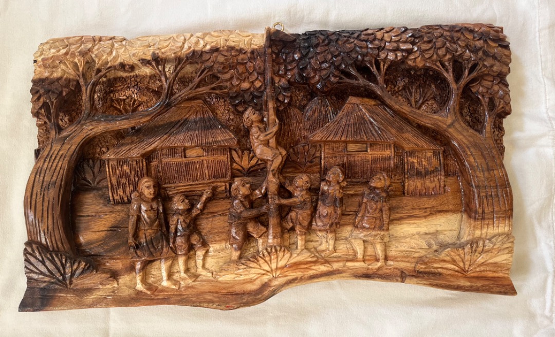 Wood Carving Display, Furniture & Home Living, Home Decor, Wall Decor ...