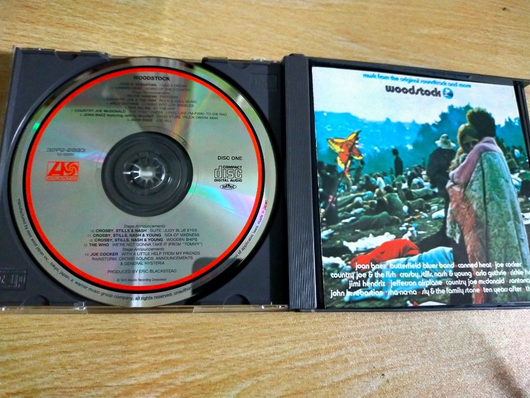 Woodstock - music from the original soundtrack and more 2CD, Hobbies & Toys, Music & Media, CDs ...