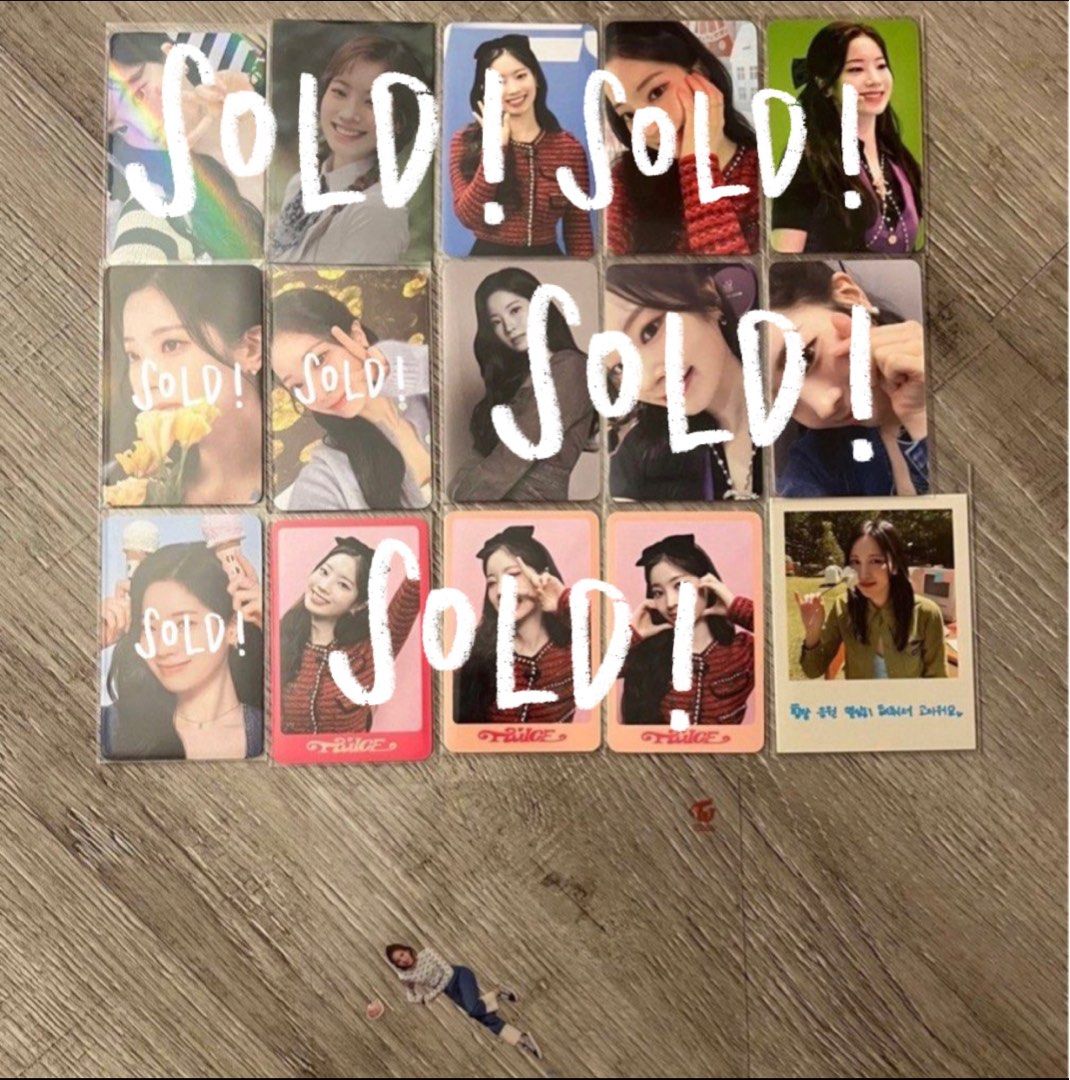WTS LFB twice pcs nayeon jeongyeon momo sana jihyo mina dahyun chaeyong ...