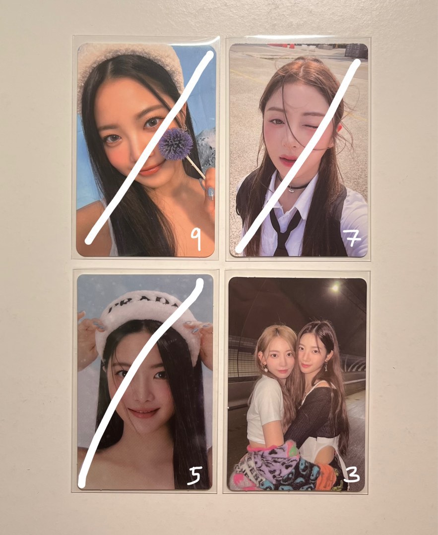 [wts/wtt] lesserafim antifragile pobs pcs yunjin compact pc kazuha ...