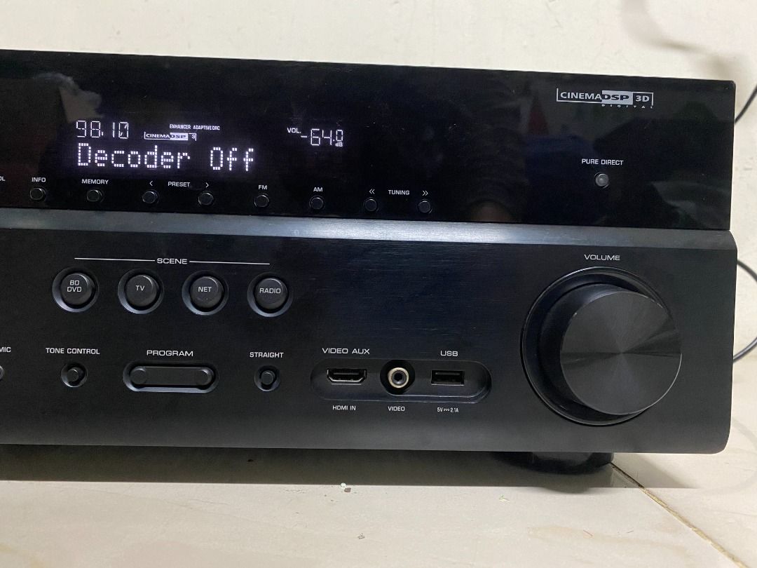 YAMAHA RX V773 收音/AV環繞擴大機 藍光 3D 4K家庭劇院 7.2聲道 HDMI 全新副廠遙控器, 耳機及錄音音訊設備 ...