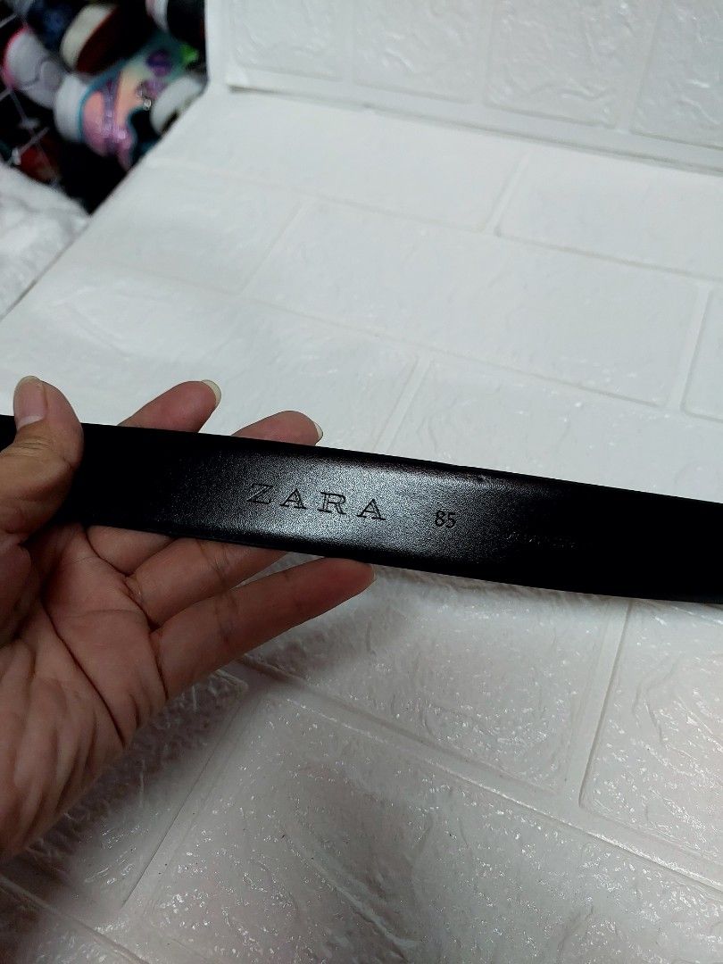 Zara Man Leather belt, Men's Fashion, Watches & Accessories, Belts on ...