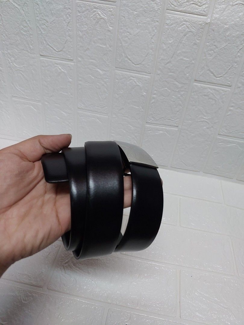 Zara Man Leather belt, Men's Fashion, Watches & Accessories, Belts on ...