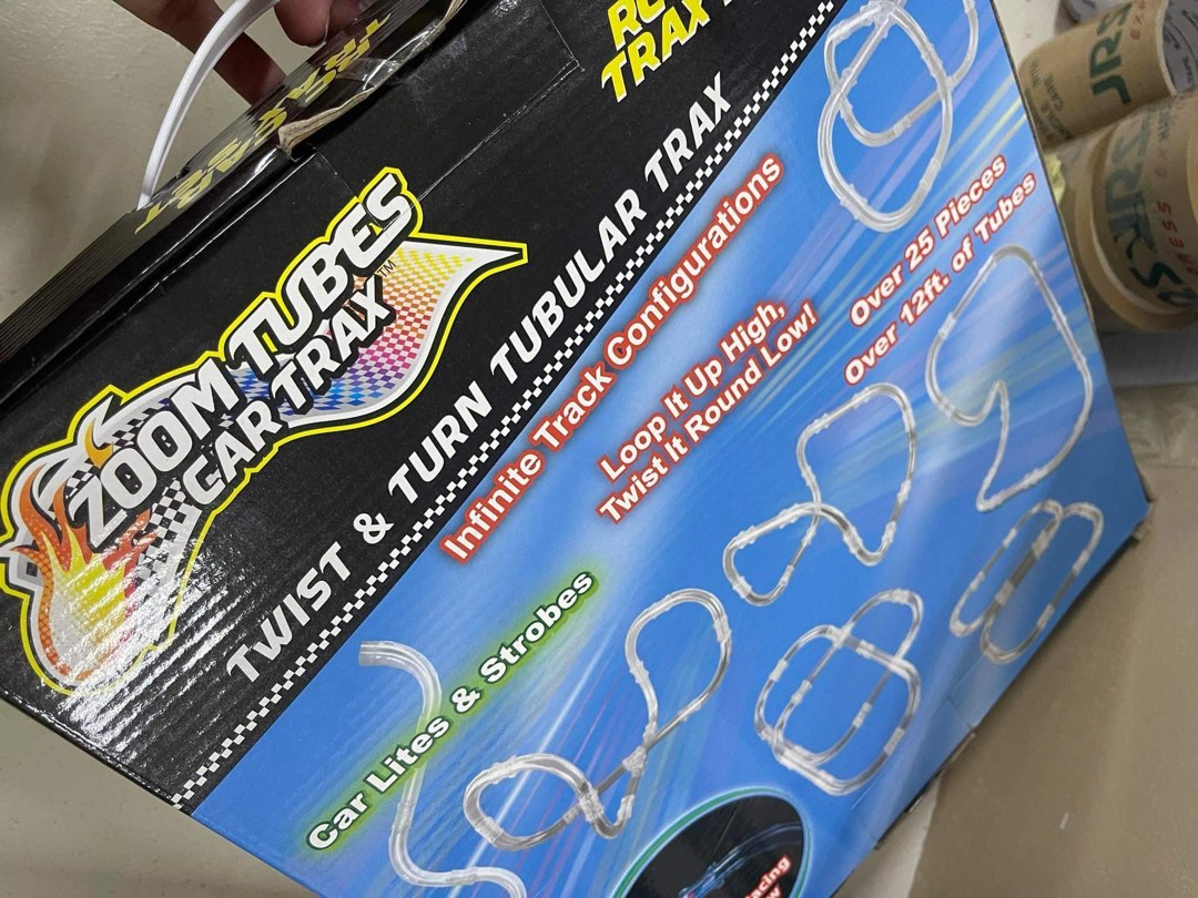 ZOOM TUBES car trax, Hobbies & Toys, Toys & Games on Carousell