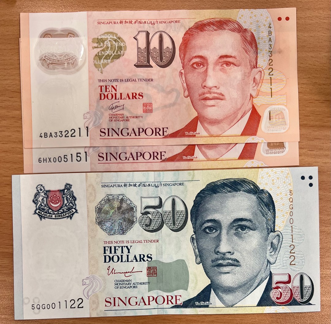 $10 & $50 notes with fancy numbers, Hobbies & Toys, Memorabilia ...