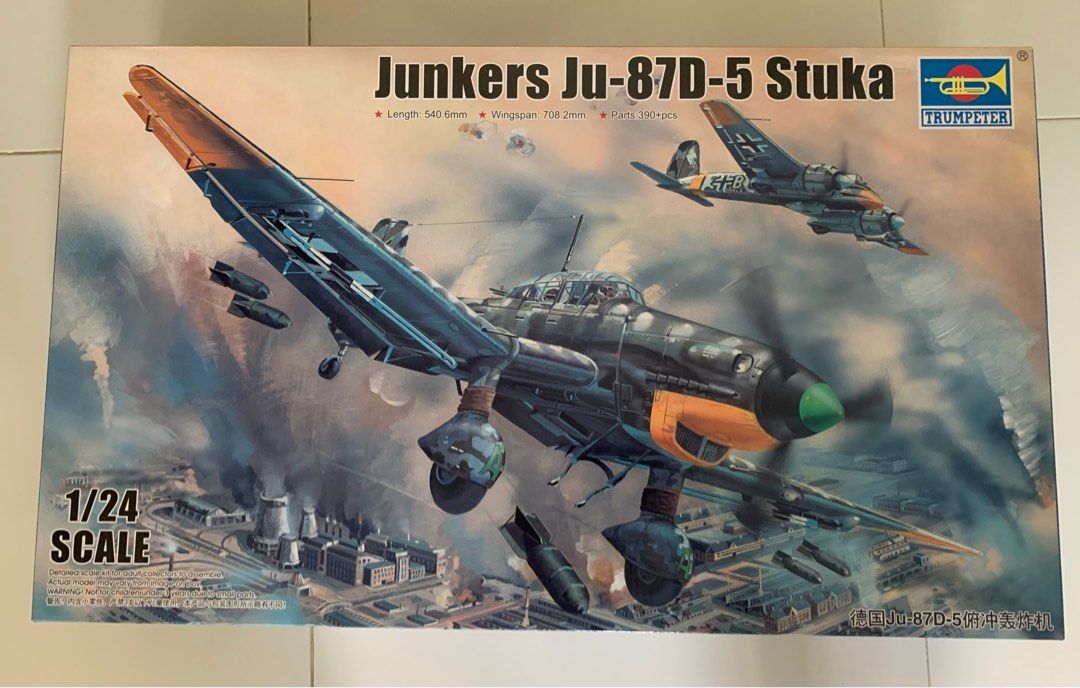 1/24 Junkers Ju-87D-5 Stuka, Hobbies & Toys, Toys & Games on Carousell